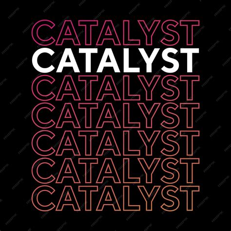 Premium Vector Catalyst Text Effect Gradient Typography Book Related Word T Shirt Design