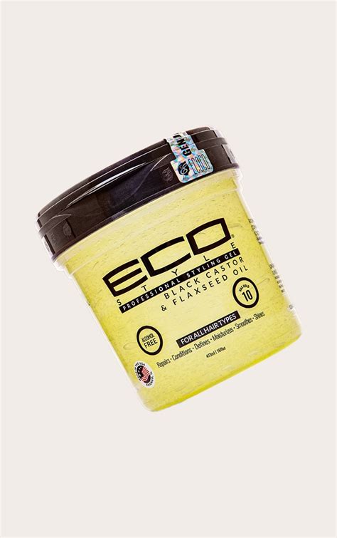 Eco Style Black Castor And Flax Seed Hair Oil 473ml Beauty