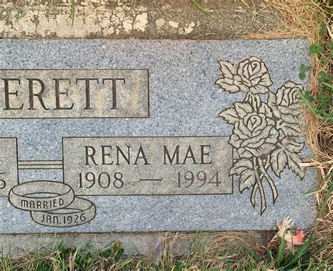 Rena Mae Cottrell Everett 1908 1994 Find A Grave Memorial