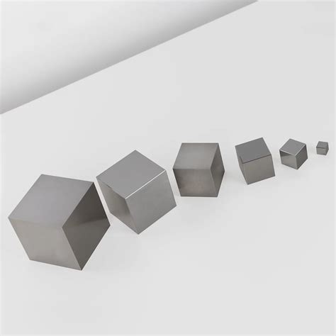 What Is The Weight Of Each Size Tungsten Cube Atomic Cubes