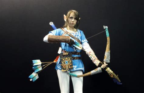 Link With The Travelers Bow Tloz Botw By Inglesfashioncosplay On