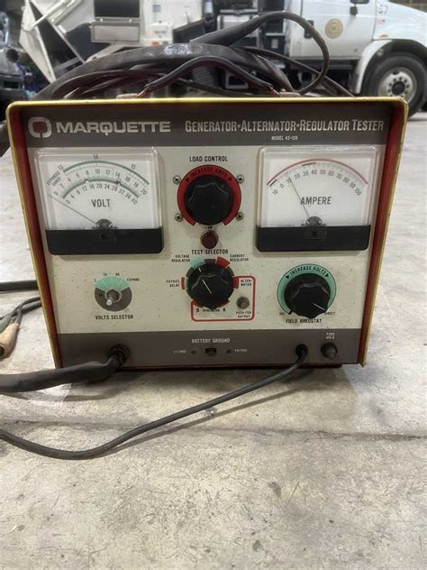 Generator Alternator Regulator Tester Online Government Auctions Of