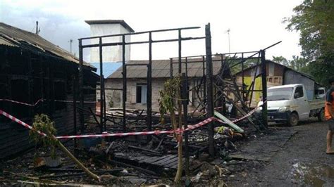 Kebakaran Kalsel Dua Rumah Sungai Puting Hangus Terbakar Diduga Api