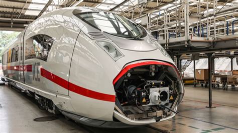 Deutsche Bahn Siemens stoppt Auslieferung von ICE Zügen wegen