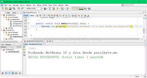 Instalar Netbeans Ide 10 Con Java En Windows Parzibytes Blog