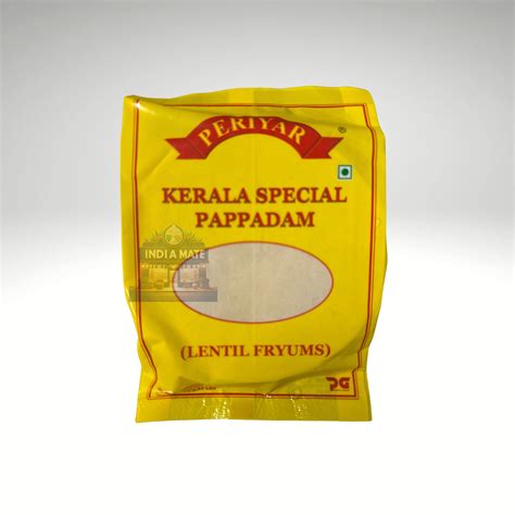 Periyar Frozen Pappadam Crispy Kerala Snack For Every Meal Indiamate