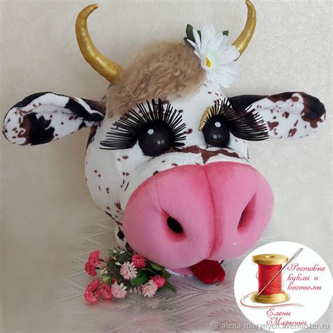 Ростовая кукла корова Бурёнка Farm Fun, Sock Dolls, Paper Mache Art ...