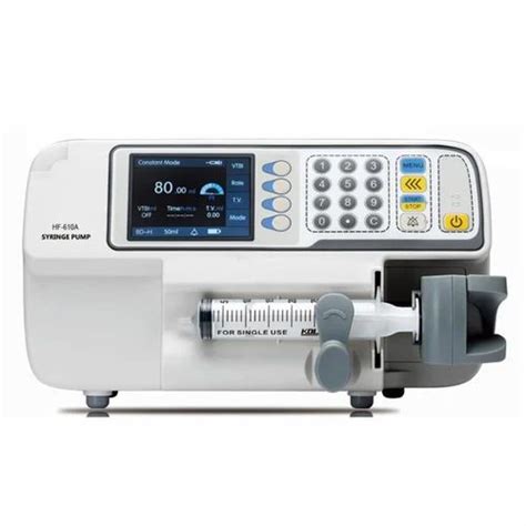 Syringe Infusion Pump At Best Price In Navi Mumbai By Technotronics Global Security Solution