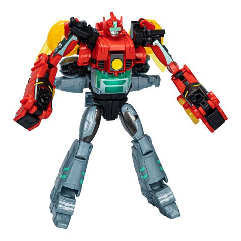 Figura De Ação Transformers Earthspark Cyber Combiner Terran Twitch E Robby Malto Hasbro