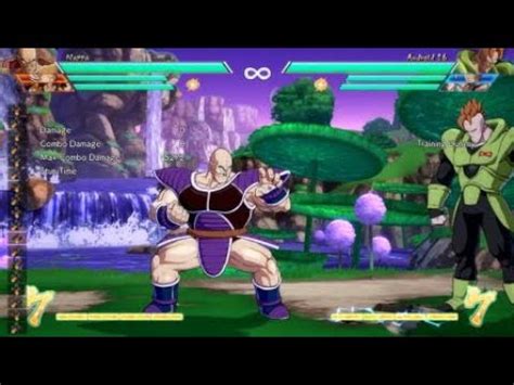 DBFZ Nappa Saibamen Tutorial YouTube