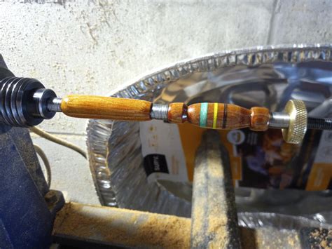 Turning A Wooden Pen With Inlays 11 Steps With Pictures Instructables Turning A Wooden Pen With Inlays 11 Steps With Pictures Instructables