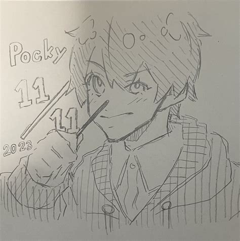 「ポッキーの日 ポッキーの日 イラスト 」いちのせイラスト依頼募集中の漫画