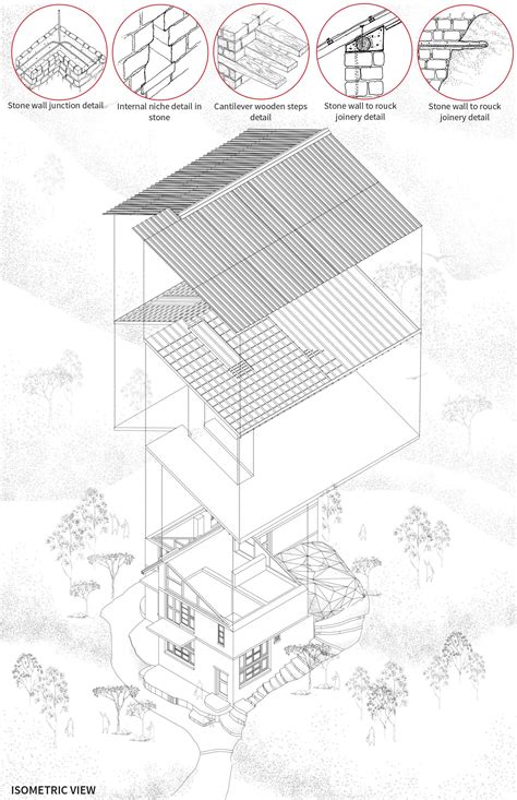 Exploded Axonometric Exploded Axonometric Circulation Axonometric Use