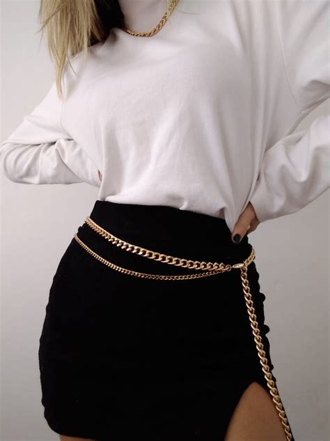Cinto Corrente Acessórios de moda Moda Cintos de correntes