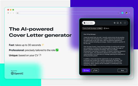 AI Cover Letter Craft Tailored Cover Letters In Seconds BetaList