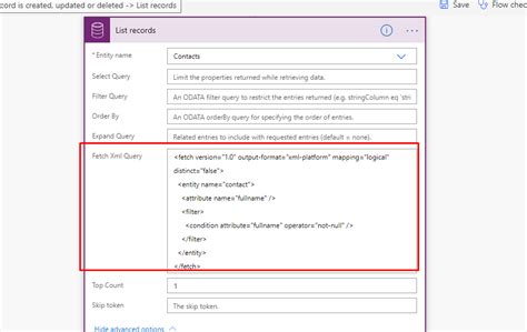 How To Use Fetch Xml Query In Power Automate Ankitas Blog