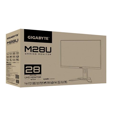 Màn hình Gigabyte M28U-EK (28 inch/UHD/Super IPS/144Hz/1ms/350nits/HDMI ...