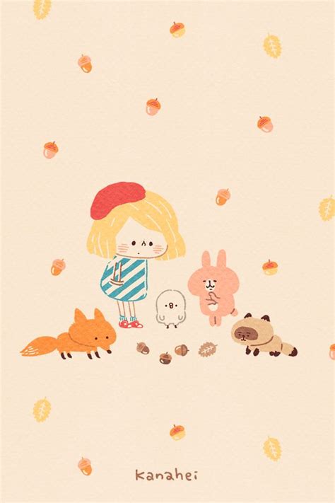 ひどい 壁紙 秋 イラスト