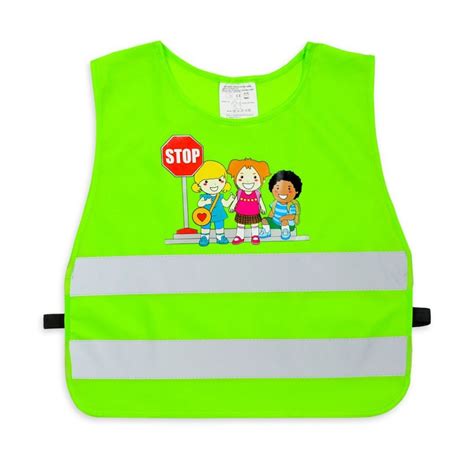 Kamizelka Odblaskowa Dla Dzieci K203 STOP 2