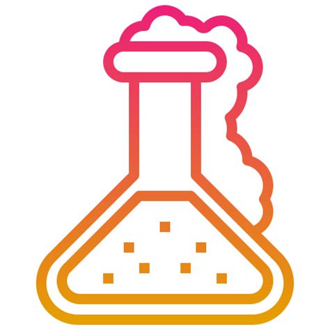 Flask Generic Gradient Outline Icon