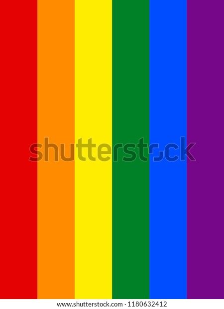 Vector Vertical Rainbow Flag Sexual Identity Stock Vector Royalty Free Shutterstock