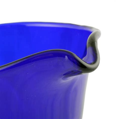 Bristol Blue Glass Jug Antique Glass Jug