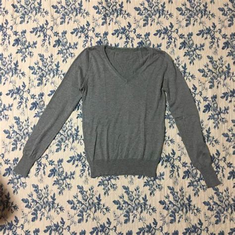 【中古】シルクandアンゴラ アダムエロペ Vネックニット メルカリ