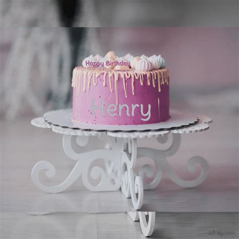 🎂 Happy Birthday Henry Cakes 🍰 Instant Free Download