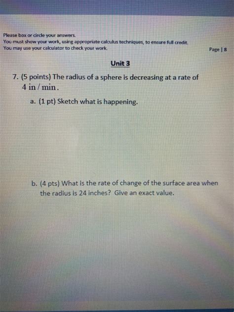 solved please box or circle your answers you must show your