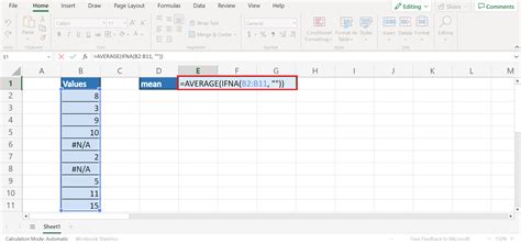 How To Ignore Na Values In Excel Sheetaki