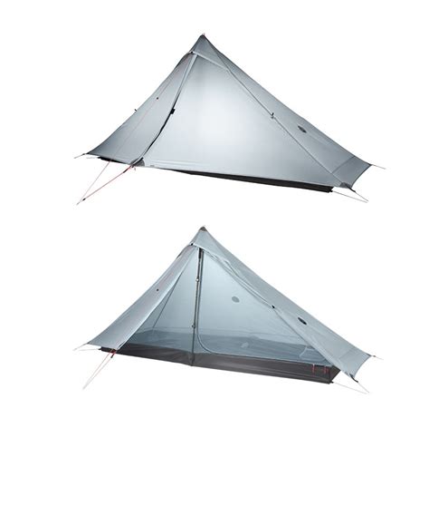 3F UL Lanshan 1 PRO 1 Person Ultralight Tent 3 Season Professional 20D ...
