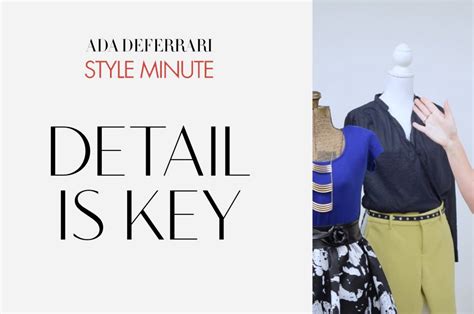 Detail Is Key Dress Right For Your Body Shape Ada Deferrari