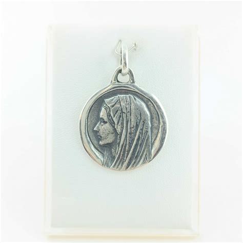 Medalla Religiosa De Plata 925 VIRGEN MARIA Veroca Joyas