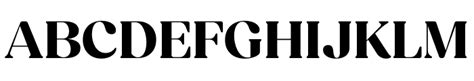 fields display bold font serif classic what font is