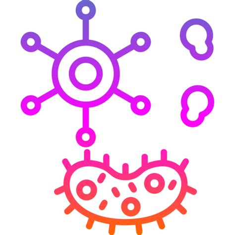 Bacteria Generic Gradient Icon