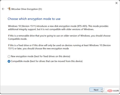 how to use bitlocker on windows 11 common problem php cn
