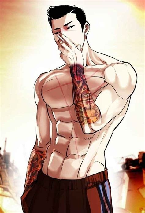 Lookism Tatuajes En El Torso Personajes De Anime Personajes