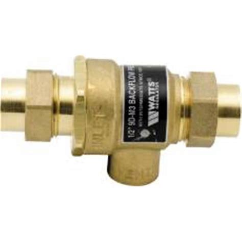 Watts Water Technologies Bronze Backflow Preventer 5 In Threaded