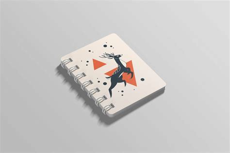 Spiral Notepad Mockup Masterbundles