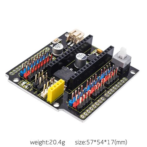 Keyestudio NANO Shield Board W Power Switch For Arduino Nano