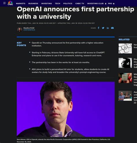 asu and openai join forces to revolutionize education with chatgpt r chatgpt