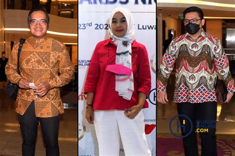 Outfit Khas Lawyer Di Top 100 Indonesian Law Firms 2022 Awards Night