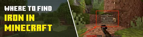 Where To Find Iron In Minecraft 8 Places To Look For