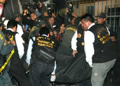 Alarma Por Violencia En Perú 123 Homicidios En Lo Que Va De Enero La
