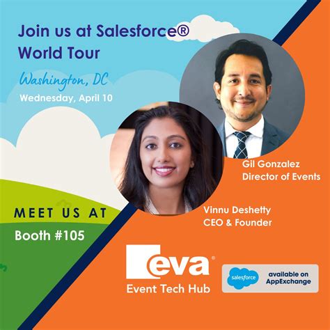 Eva Event Tech Hub On Linkedin Salesforceworldtour Salesforce Eventtech Innovation
