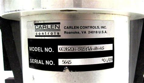 USED CARLEN CONTROLS CC3820R S45 1A FM MS RESOLVER CC3820RS451AFMMS