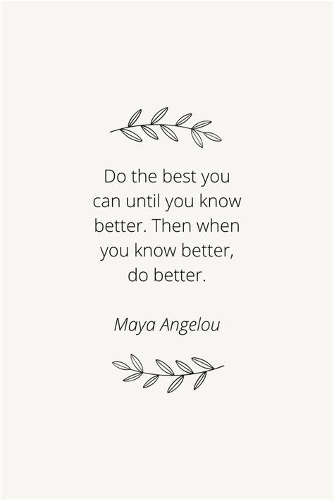 Do The Best You Can In 2024 Maya Angelou Inspirational Quotes Maya