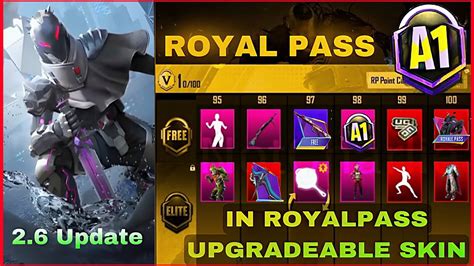 A1 Royal Pass Full Rewards 1 To 100 Rp A1 Royal Pass Upgradeable