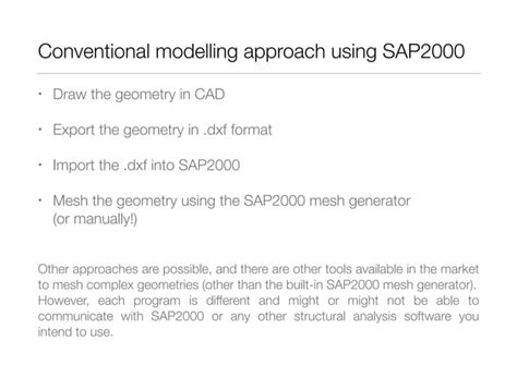 Modelling Complex Geometry Structures Using Sap2000 Api Pdf