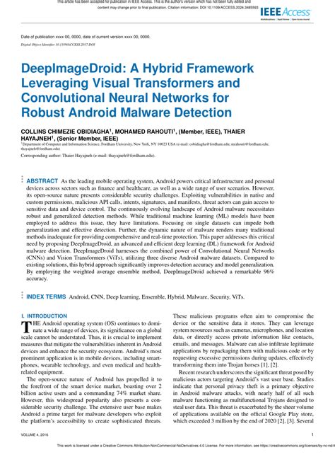 Pdf Deepimagedroid A Hybrid Framework Leveraging Visual Transformers And Convolutional Neural